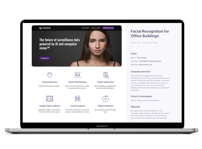 Facial recognition platform | EmphaSoft